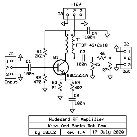 Module Rf Amplifier Circuit