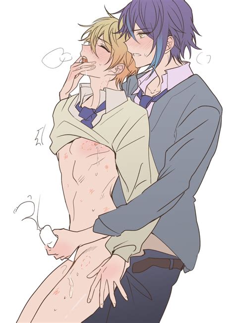 Rule 34 2boys Bishonen Bite Mark Bite Marks Censored Clothed Male