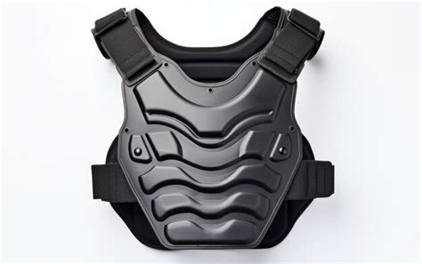 Premium Photo Good Looking Safety Chest Protector Isolated On White