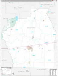 Stoddard County Mo Wall Maps Mapsales