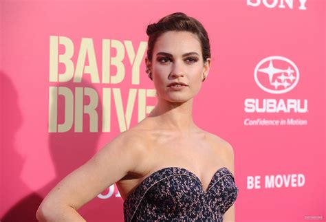 Baby Driver Los Angeles Premiere Lily James Online Photo Archive