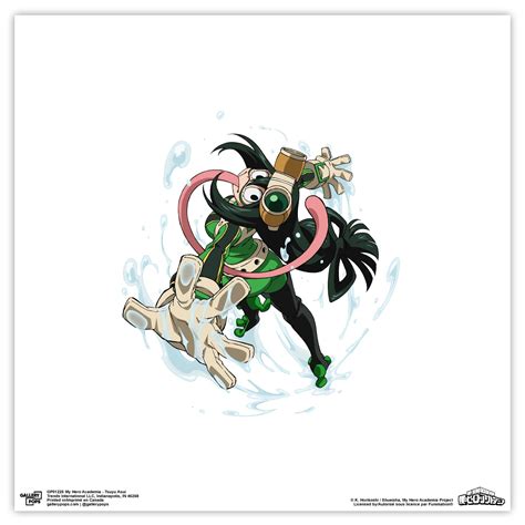 Gallery Pops My Hero Academia Tsuyu Asui Wall Art Unframed Version 12 X 12