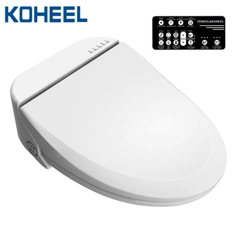Koheel 스마트 변기 시트 커버 전자 비데 커버 깨끗한 드라이 시트 난방 Wc 지능형 어린이 변기 시트 노인