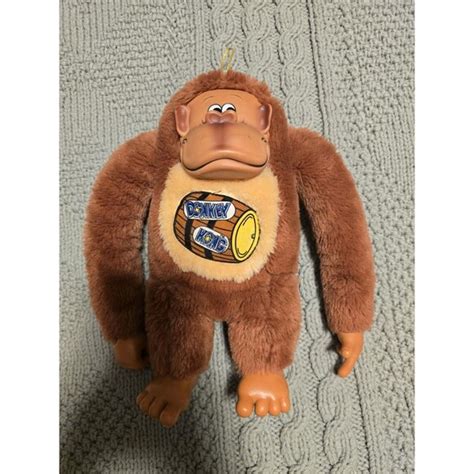 Nintendo Toys Donkey Kong Vintage 982 Stuffed Plush Nintendo Poshmark