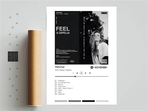 Poster Spotify Fletcher The Sex Tapes Elo7 Produtos Especiais