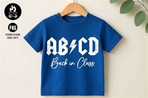 Bold Abcd Png Back In Class Png Graphic By Campfire Stories · Creative Fabrica