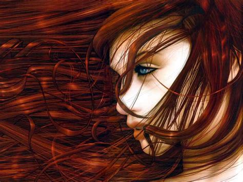 Visage 10 Redhead Art Redheads Redhead