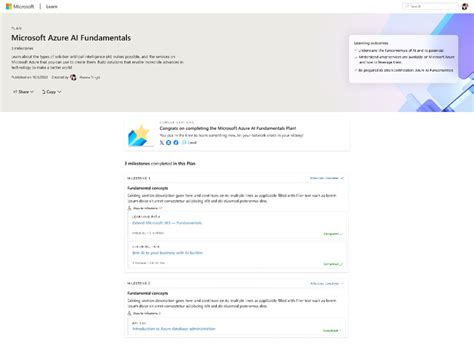 How To Start And Complete Plans On Microsoft Learn Microsoft Learn