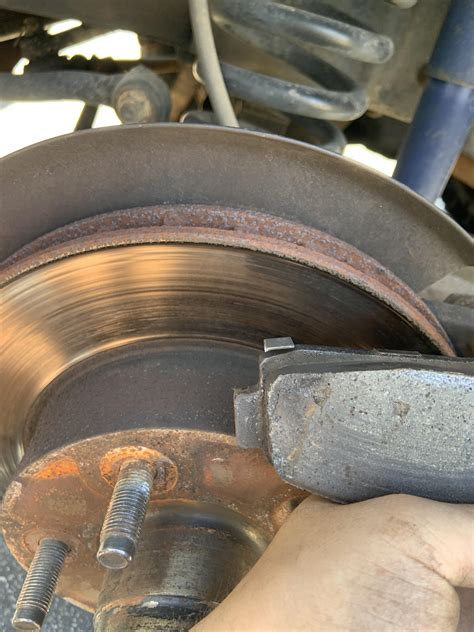 Re-brake grinding at low speeds, I changed the pads in December, I don ...
