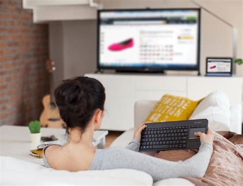 Logitech K400 Wireless Touch Keyboard With Multi Touch Touchpad