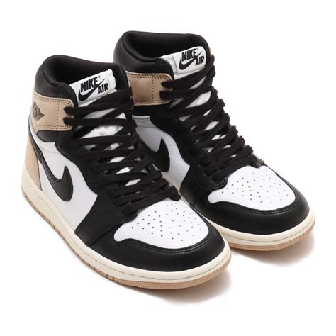 Jordan Brand Wmns Air Jordan 1 Retro Hi Og Black Legend Md Brown White
