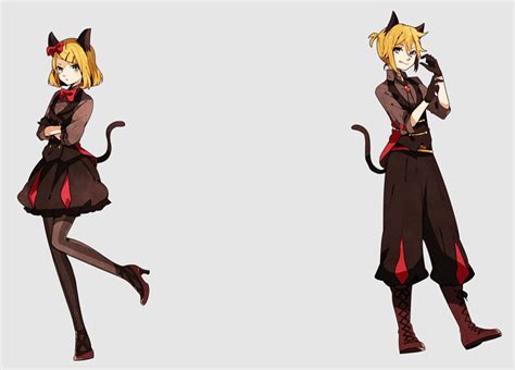 Rin And Len Trick And Treat Cosplay