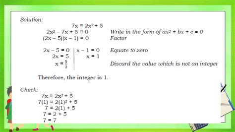 Problem Solving Involving Factoring Pptx