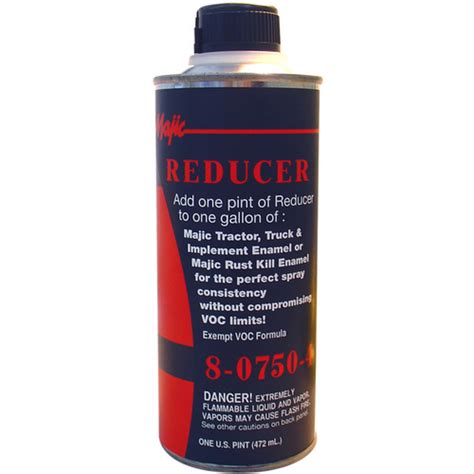Majic Paints 8 0750 3 Paint Reducer Liquid Organic Solvent Clear 1