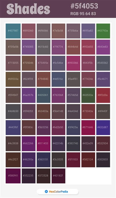 What Is The Color Of Amaranthine Hexcolorpedia