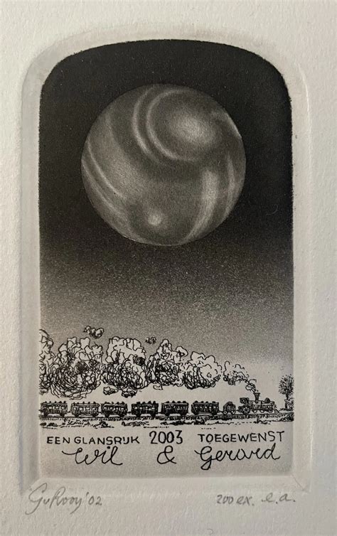 Gerard Van Rooy 4 Nieuwjaars Etsjes Verkocht Kunstveilingnl