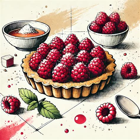 Raspberry Tart Decovii