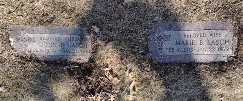 Marie B Lasch 1913 1972 Find A Grave Memorial