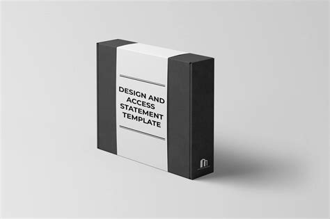 Design And Access Statement Template First In Architecture