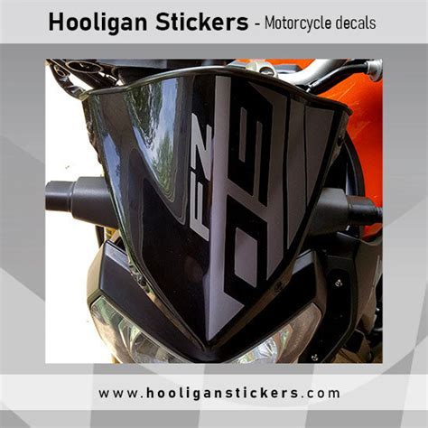 Windshield Stickers Available Decals For Yamaha Mt And Fz Series