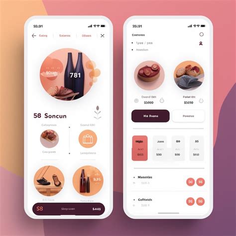 Premium AI Image UX UI Concept App And Website Template