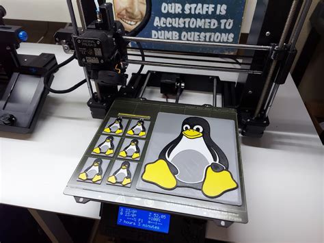 Linux Tux Penguin Logo Plate And Keyring By ValleyGeek Download Free STL Model Printables Com