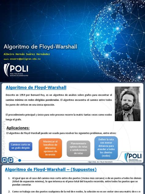 Algoritmo De Floyd Warshall Pdf Matemáticas Matemáticas Aplicadas