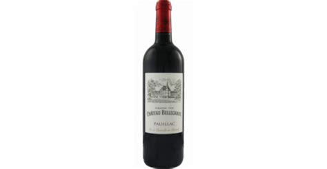 Vin Château Bellegrave Pauillac Rouge 2022 Au Meilleur Prix