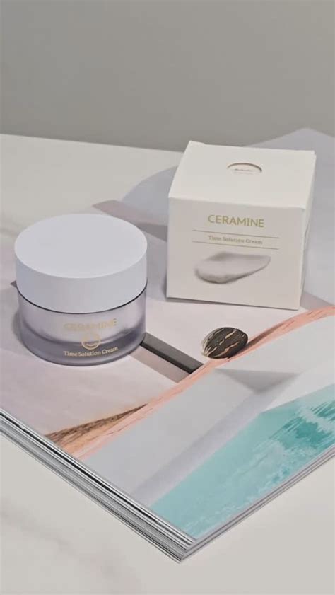 뷰티 패션 리뷰 글램콩 협찬 끈적임이나 답답함 없이 피부에 흡수되는 재생크림을 소개해요 세라마인의 특허원료 고농축 엔자임 함유 리포좀 형태의 마이크로