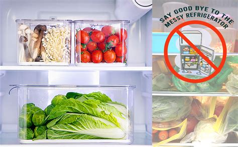 Wavelux Produce Saver Containers For Refrigerator Food Fruit Vegetables Storage 3