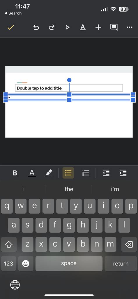 How To Add Bullet Points In Google Slides Android Authority