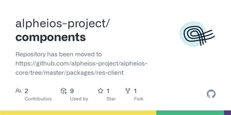 github alpheios project components repository has been moved to
