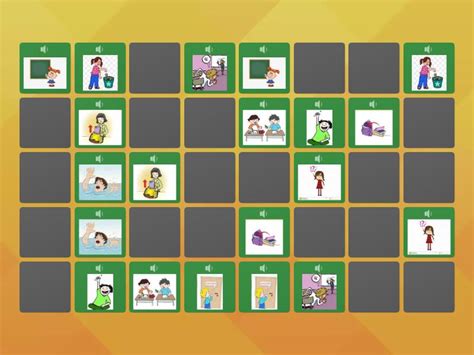 Classroom Language Matching Pairs