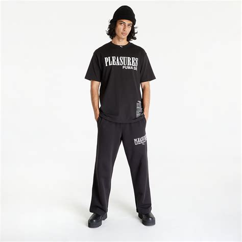 T Shirts Puma X Pleasures Typo Short Sleeve Tee Black Footshop