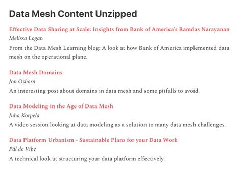 Data Mesh Learning Community On Linkedin Datamesh Data Datadriven Opensource