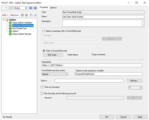 Gather No More Using Dynamic Task Sequence Variables In Configmgr A Square Dozen A Gross Blog