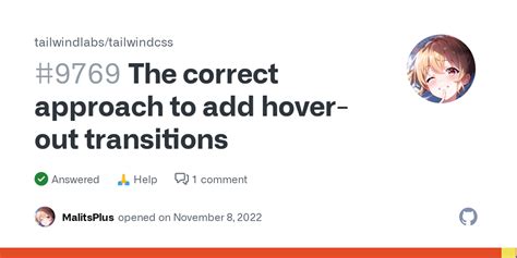 The Correct Approach To Add Hover Out Transitions · Tailwindlabs