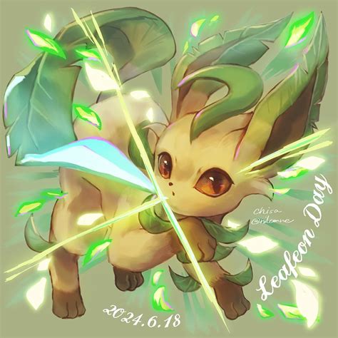 Leafeon Pokemon Drawn By Momomo Danbooru