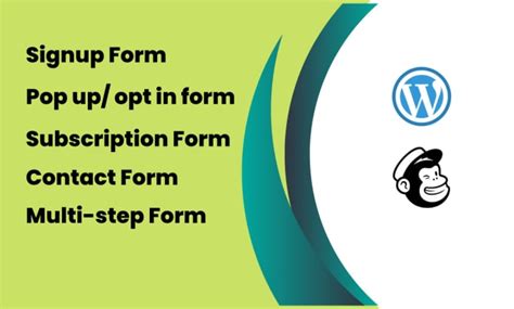 Create Pop Up Or Sign Up Form For Wordpress Website And Integrate