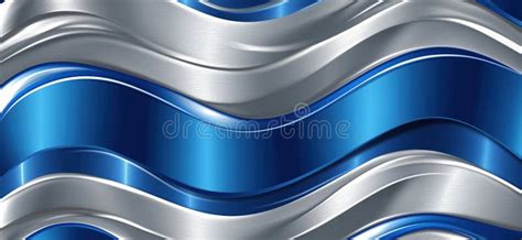 Abstract Silver Waves Smooth Textures Reflective Surfaces Background Design Stock Photos - Free ...