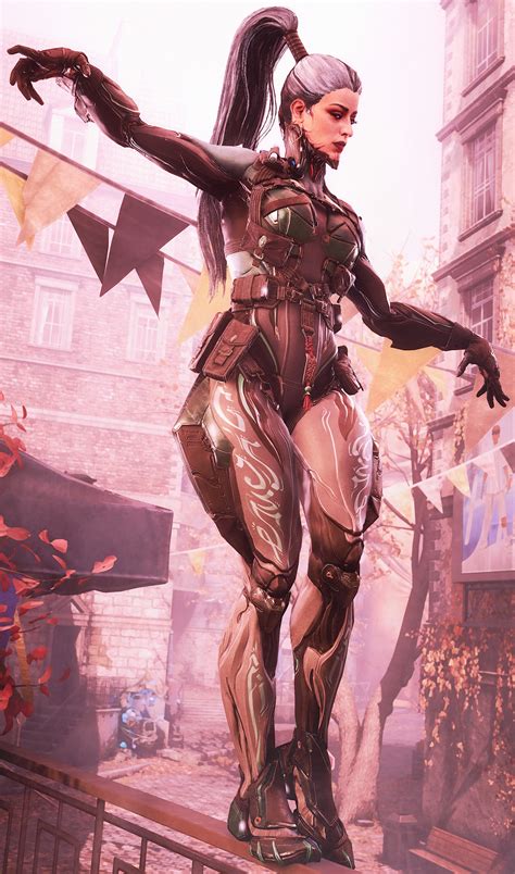 Eleanor Nightingale Evecaptura Vvhite Angel Sur Warframe