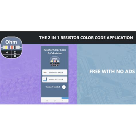 Resistor Color Code Calculator Free