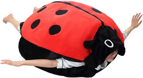 Buy Large Ladybug Plush Pillow Halloween Ladybug Costume Red Lady Bug Toy With Wings Stuffed