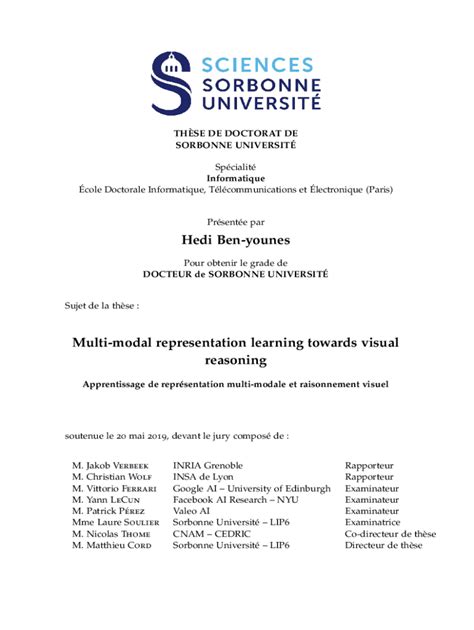 Fillable Online Multi Modal Representation Learning Towards Visual