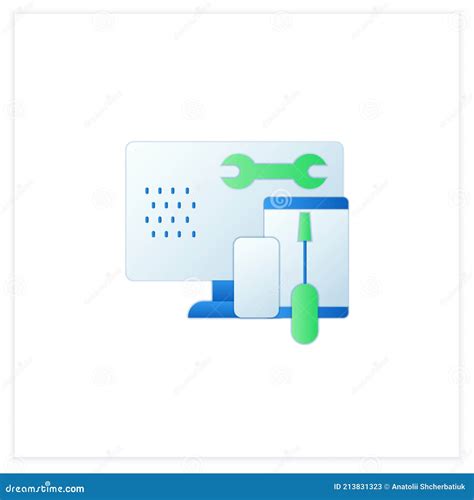 Coding Toolkit Flat Icon Stock Vector Illustration Of Application