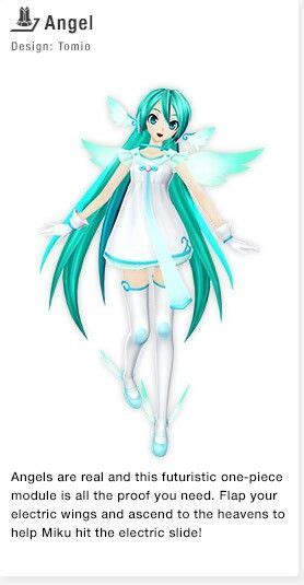 Hatsune Miku Angel Model Miku Hatsune Miku Hatsune Miku Project Diva