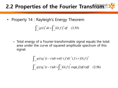 Ppt Chapter 2 Fourier Representation Of Signals And Systems Powerpoint Presentation Id 6897249
