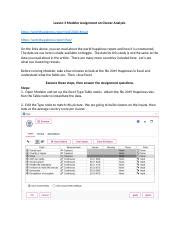 Lesson 3 Modeler Assignment 1 Docx Lesson 3 Modeler Assignment On Cluster Course Hero