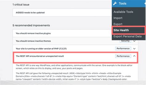 Wordpress で無効な Json エラーを修正する方法 10 の簡単な方法 Wpade