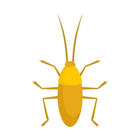 Premium Vector Cockroach Icon Flat Illustration Of Cockroach Vector